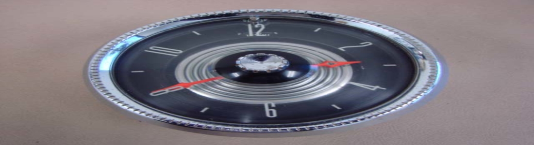 Rebuilt Clock for 1955 Ford Passenger Cars - Larry's Thunderbird ...